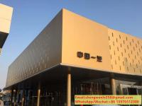 China solid panel Outdoor Metal aluminium sheet facade cladding for facade exterior cladding for sale