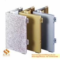China Powder coated white Metal aluminium sheet facade cladding for facade exterior cladding for sale