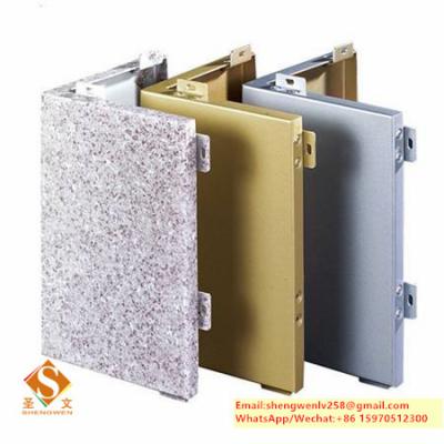 China Powder coated white Metal aluminium sheet facade cladding for facade exterior cladding for sale