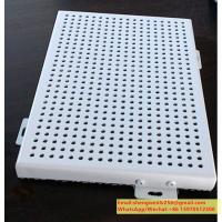 China Metal aluminum facade curtain wall aluminum solid panel for facade cladding for sale