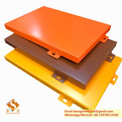 China gold color Metal aluminium perforated facade cladding for facade exterior cladding for sale
