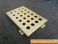 China Metal aluminum laser cut panel with start patterns perforation used for building facade muslim style for sale