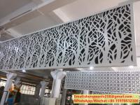 China Perforated aluminum engraved panel used for exterior building facade for outdoor cover for sale