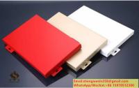 China Peforated cladding aluminium facade panel metal sheet PVDF 3mm for sale