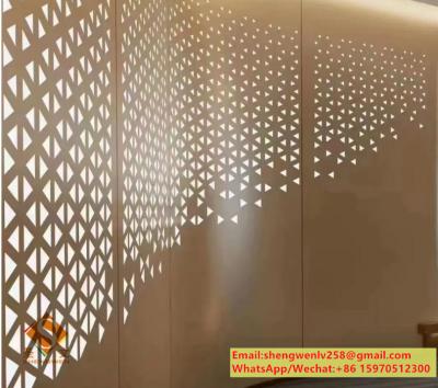 China Modern Building Material Metal Color Aluminum Alloy Solid Panel for sale