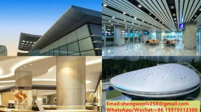 China Perforated aluminum panel facade wall cladding panel exterior building cover for building curtain wall for sale