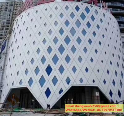 China China Aluminum cladding CNC laser cut decorative panel for facade wall panel cladding panel for sale