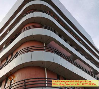 China exterior facade panel Aluminum perforated panel for wall panel with 3mm metal sheet with round hold pattern for sale