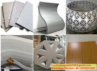 China Exterior Wall Cladding Aluminum Sheet Stone Grain Aluminium Veneer Wall Curtain Design Fireproof Aluminum Veneer Panel for sale