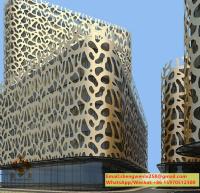 China Perforated aluminum panel facade wall cladding panel exterior building cover for building outdoor face for sale