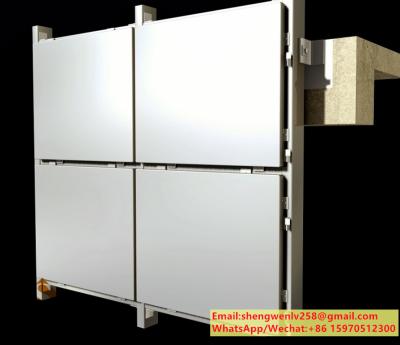 China China aluminum decorative wall panel for facade cladding with pvdf powder coated finish for sale