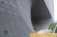 China aluminum perforated sheet for facade wall cladding panel exterior building cover for building or ceiling for sale