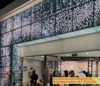 China Exterior Wall Decoration Material Aluminum Perforated Wall Panel for Project for sale