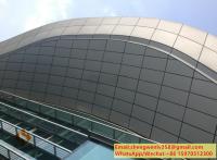 China Aluminum perforated panel Metal aluminum cladding panel carved panel sheet for facade for sale