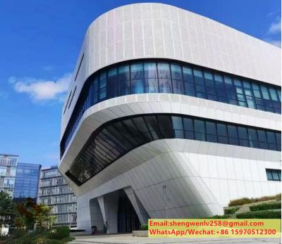 China laser cut sheet powder coated Aluminum CNC carved decorative panel for facade wall panel cladding panel for sale