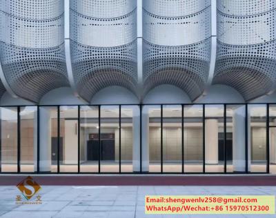 China China Aluminum facade CNC laser cut decorative panel for facade wall panel cladding panel for sale