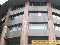 China China aluminum decorative wall panel for facade cladding with pvdf powder coated finish for sale