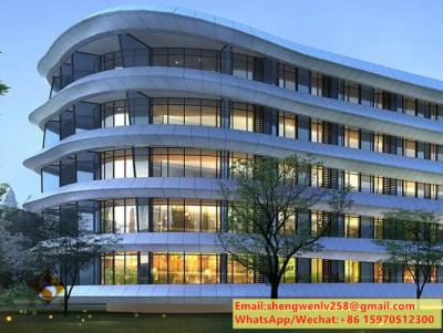 China Aluminum cnc perforated laser cut panel Metal aluminum cladding panel engraved carved panel sheet for facade for sale