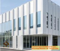 China Aluminum CNC perforated panel Metal aluminum cladding panel carved panel sheet for facade for sale