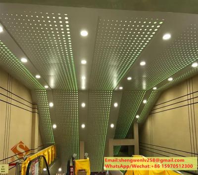 China exterior privacy screen custom made solid panel Aluminum perforated panel for wall panel for sale