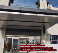 China Aluminum perforated wall panel for curtain wall facade cladding wall panel with 2mm thickness hollow design for sale