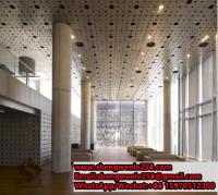 China aluminum punching panel facade wall cladding panel exterior building cover for building ceiling indoor outdoor for sale