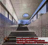 China aluminum perforated panel Aluminum facade wall cladding panel with bracket for building or ceiling for sale