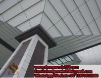 China Aluminum wall panel for screen facade cladding wall panel with 2mm thickness laser cut screen for sale