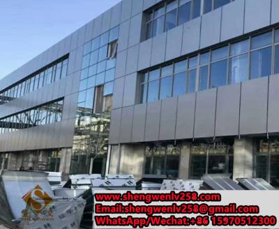 China Tree Aluminum perforated sheet for facade cladding fence with 2mm thickness laser cutting for sale