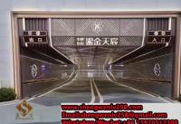 China Decorative Building in Ceiling Design Metal Bruag Perforated Panels for sale