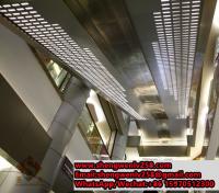 China Metal aluminum laser cutting panel with various design laser cutting panel for balcony facade window for sale