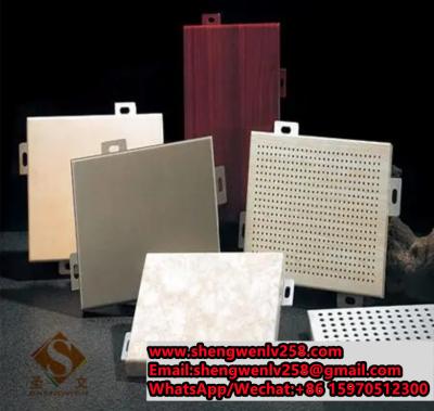 China Building Facade Exterior Aluminum Decorative Panels Curtain Walls Aluminium Veneer for sale