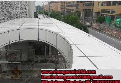 China Aluminum laser cut panel for ceiling decoration with 2mm thickness pvdf paint for sale