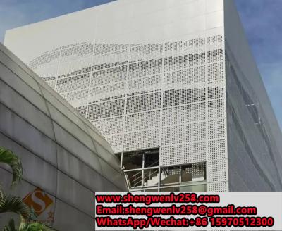China Aluminum Facade System Solid Factory Cheap Price Aluminum Carved Wall Cladding for sale