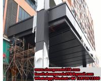 China Aluminum perforated panel for facade curtain wall with 2mm thickness pvdf paint for sale