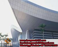 China CNC laser screen Perforated 3mm Metal aluminum cladding panel for sale