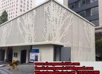 China 2mm Metal aluminum cladding wall panel with powder coated finish barley for sale