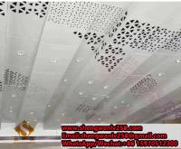 China Perforated Metal Decoration Material Wall Panel Aluminium Wire Mesh for sale