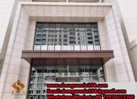 China Exterior Wall Decoration Material Aluminum Perforated Wall Panel for Project for sale