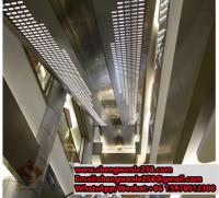 China FOSHAN PVDF Metal aluminum perforated non standard panel used for building exterior for sale
