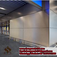 China Pdvf Coated Metal Flat Wall Cladding Aluminum Solid Panel for sale
