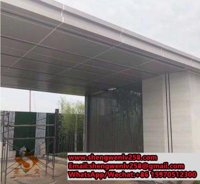China metal perforated aluminum cut hollow screen panel llaser cutting panel for balcony facade window for sale