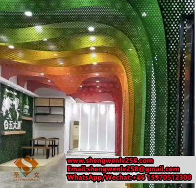 China New Design Building Material Aluminum Facade 3D for sale