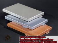 China Plain Aluminum Solid Panel East to Install Custom Aluminum Facade Proejct for sale