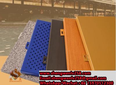 China Outdoor Metal cladding aluminium sheet facade cladding for facade exterior cladding for sale