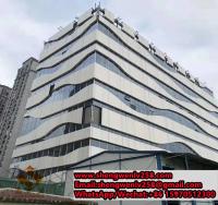 China Fashion Design Curtain Wall Metal Cladding Aluminum 3D Wall Panel for sale