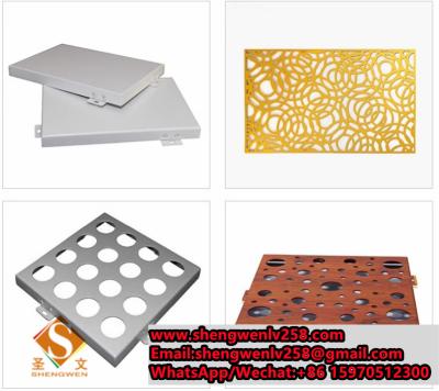China Aluminum facade supplier in China metal sheet aluminum cladding facade factory 3003 material for sale