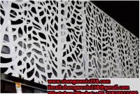 China Metal Sheet Aluminium Cladding Facade Wall Decoration 3mm Thickness PVDF Coating for sale