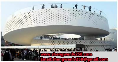 China Punching Architectural Decorative Screen Panels Aluminium Sheet For Exterior Wall Cladding for sale