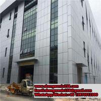 China Wood Grain Building Material Aluminum Solid Panel Wall Cladding for sale